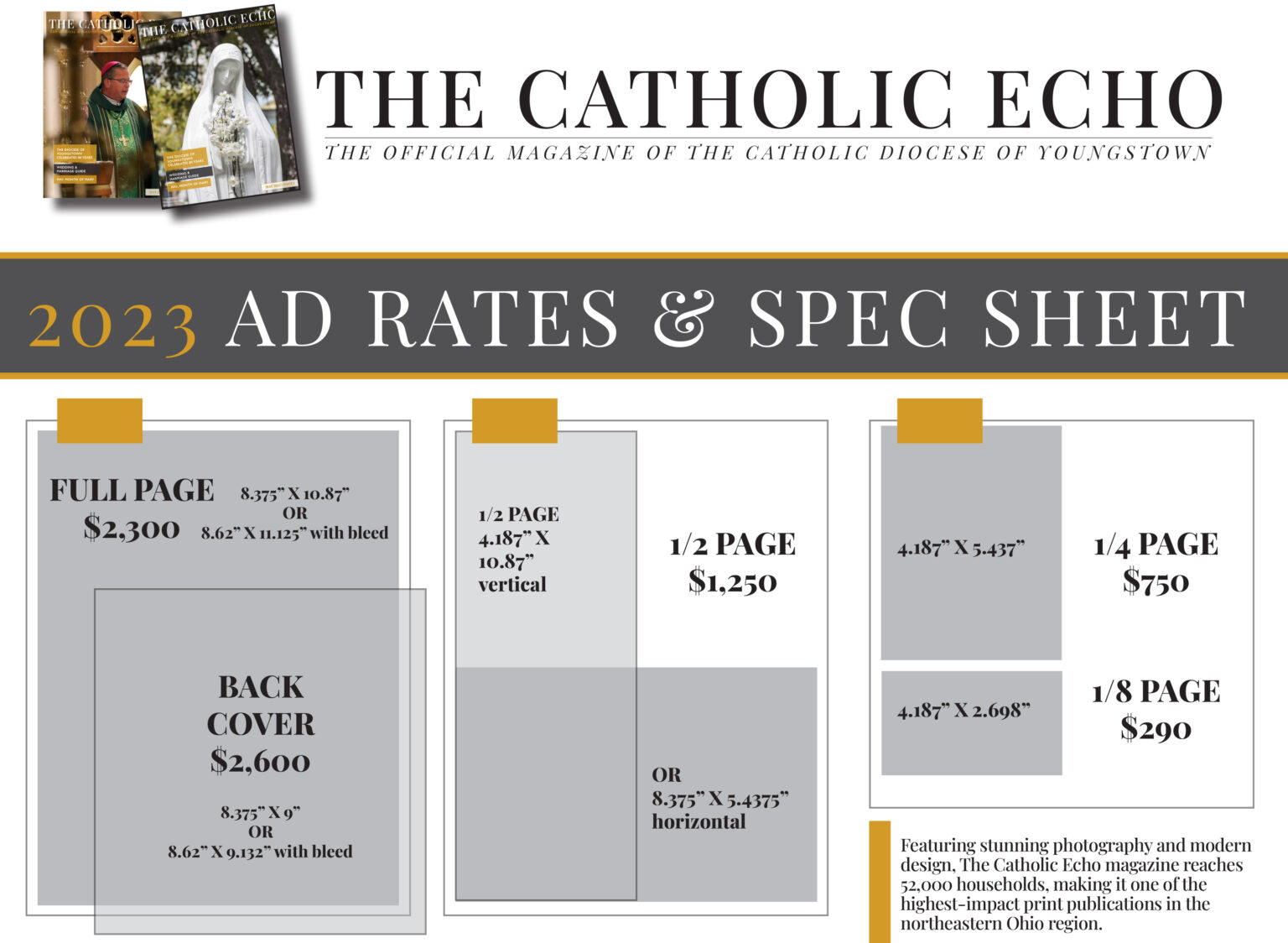 Advertising - The Catholic Echo