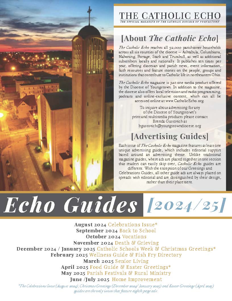 Advertising - The Catholic Echo